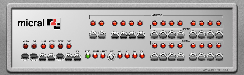 Exelvision - R2E Micral 80-22G